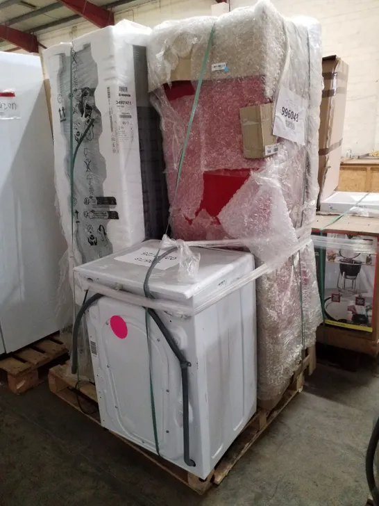 Lot 144: HOOVER INTEGRATED LOW FROST FRIDGE FREEZER, CANDY SMART PRO ...
