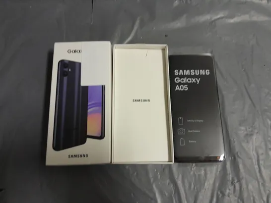 Lot 6591: BOXED SAMSUNG GALAXY A05 64GB ANDROID SMART PHONE - BLACK ...