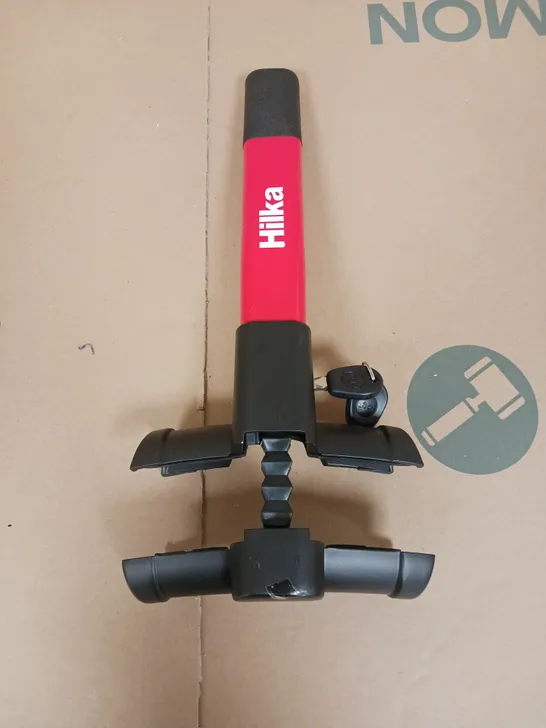 Lot 4228: HILKA TOOLS T-BAR STEERING WHEEL LOCK - 5120864 | Simon ...