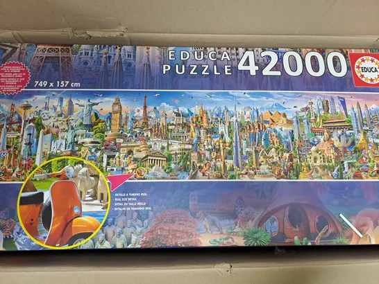 Lot 7243: EDUCA 42000 PIECE PUZZLE - 5118050 | Simon Charles Auctioneers