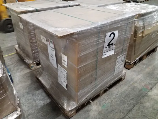 Lot 813: PALLET CONTAINING APPROXIMATELY 60 BOXED 3 DRAW WIDE FRONTS ...