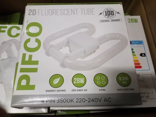 Lot 1559: BOX CONTAINING 34 PIFCO 2D FLUORESCENT TUBE LIGHTS - 5290711 ...