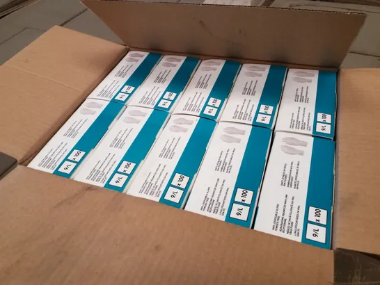Lot 621: PALLET OF APPROXIMATELY 56 INTCO VINYL DISPOSABLE GLOVES 100PK ...