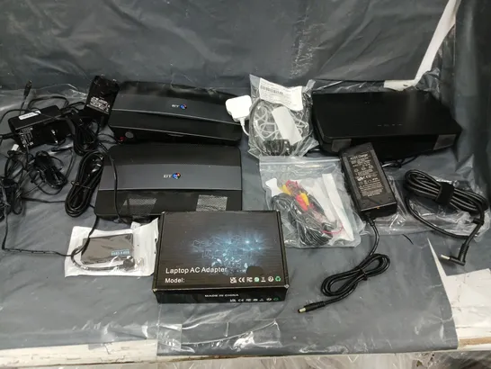 Lot 416: BOX OF APPROXIMATELY 8 ASSORTED ITEMS TO INCLUDE - SKY HUB, BT ...