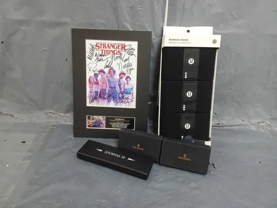 Lot 9319: 5 ASSORTED ITEMS TO INCLUDE STRANGER THINGS PICTURE SIGNED BY ...