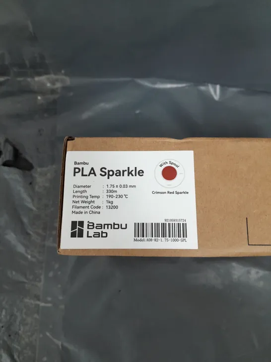 Lot 7620: BAMBU LAB PLA SPARKLE CRIMSON RED SPARKLE - 5034090 | Simon ...