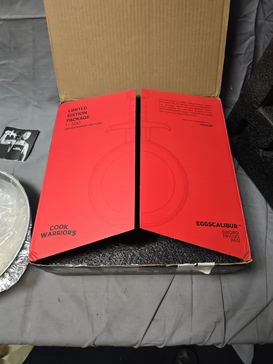 Lot 3400: EGGSCALIBUR SWORD FRYING PAN – LIMITED EDITION 1 OF 500, COOK ...