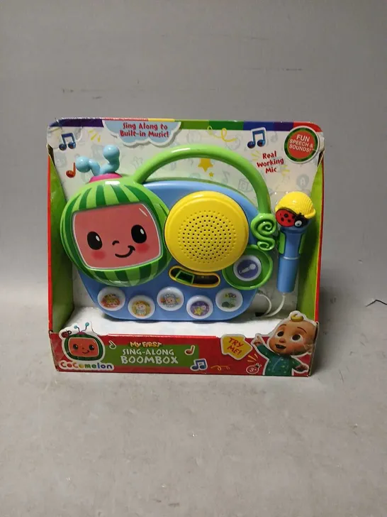 Lot 8386: COCOMELON MY FIRST SING ALONG BOOMBOX - 5027311 | Simon ...