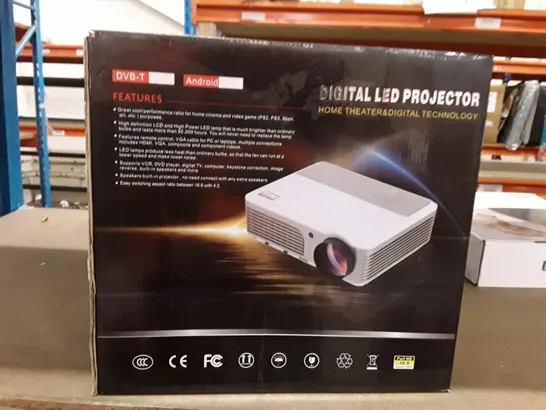 Lot 2001: BOXED DIGITAL LED PROJECTOR - 5082609 | Simon Charles Auctioneers