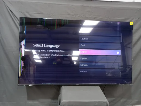 Lot 5080: HISENSE QLED 4K E7 SERIES 65" TELEVISION - COLLECTION ONLY ...
