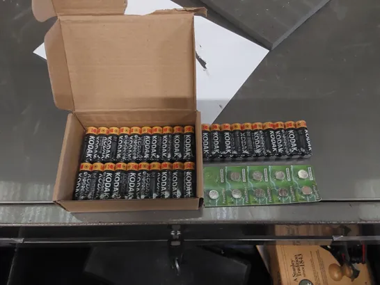 Lot 78: BOX OF ASSORTED BATTERIES - 5067884 | Simon Charles Auctioneers