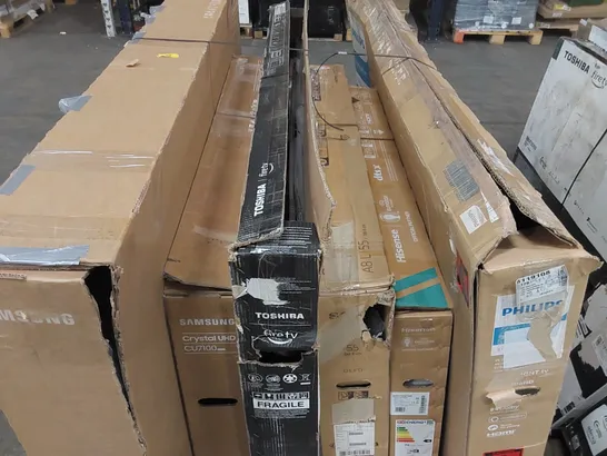 Lot 179: PALLET OF APPROXIMATELY 6 ASSORTED TVS // SPARES AND REPAIRS ...