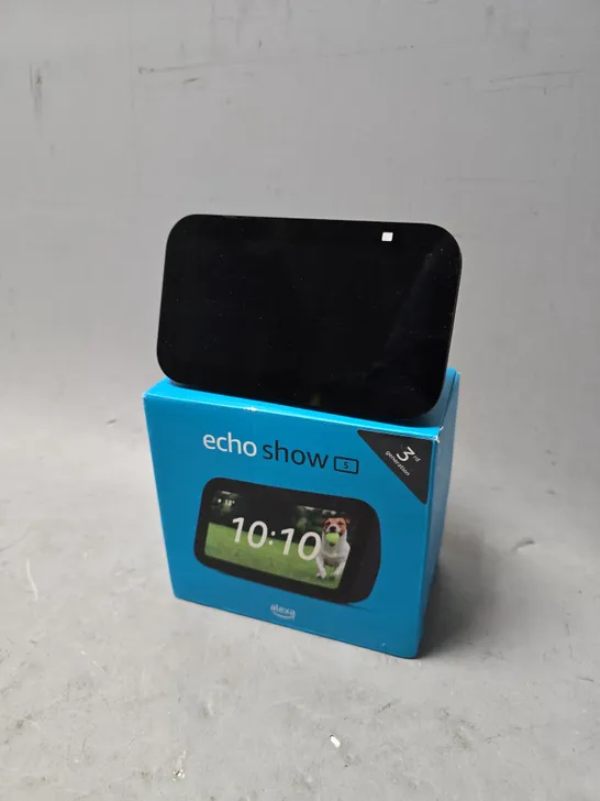 Lot 1316: BOXED AMAZON ALEXA ECHO SHOE 5 - 5315593 | Simon Charles ...