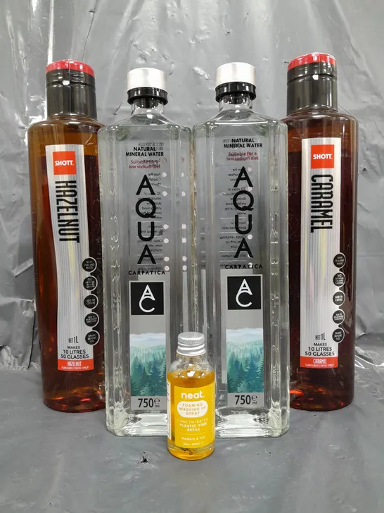 Lot 2530: APPROXIMATELY 8 ASSORTED FOOD/DRINK PRODUCTS TO INCLUDE AQUA ...