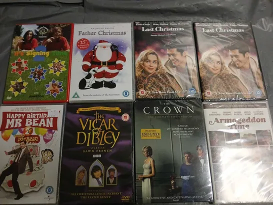 Lot 2110: LOT OF 16 ASSORTED DVDS TO INCLUDE THE WIND, THE CROWN AND ON ...