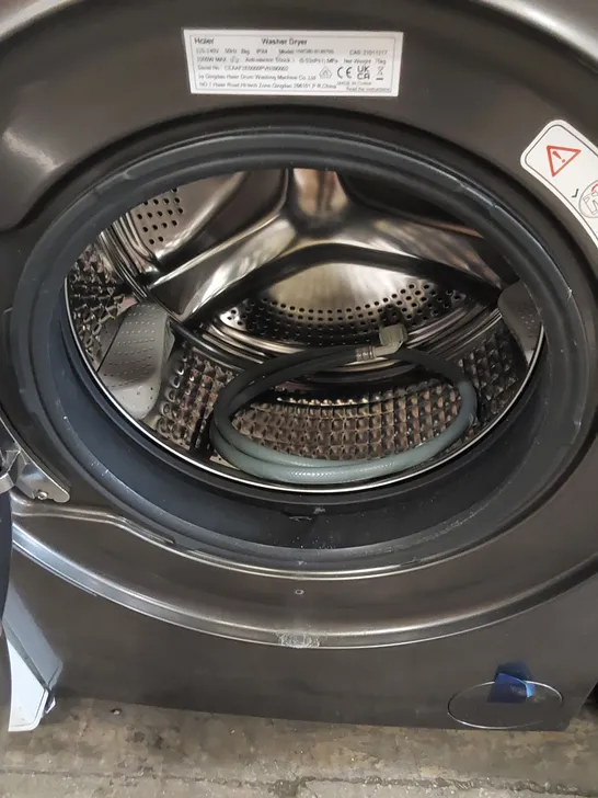 Lot 171: HAIER FREESTANDING WASHER DRYER, MODEL: HWD80 B14979S ...
