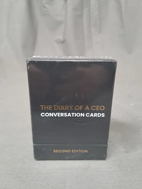 Lot 1029: BOXED AND SEALED DIARY OF A CEO CONVERSATION CARDS SECOND ...