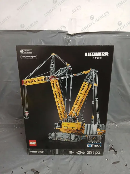 Lot 8494: BOXED LEGO TECHNIC LIEBHERR LR 13000 REMOTE CONTROLE CRAWLER ...