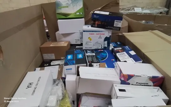 Lot 340: PALLET CONTAINING LARGE AMOUNT OF BRAND NEW INK CARTRIDGES AND ...