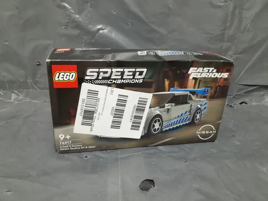 Lot 3567: LEGO SPEED CHAMPIONS 2 FAST 2 FURIOUS NISSAN SKYLINE GT-R ...