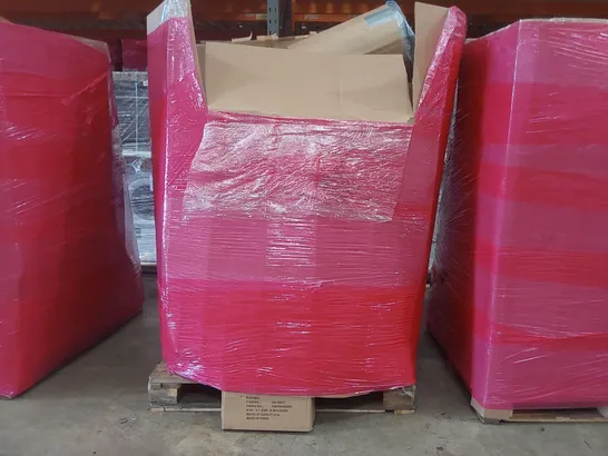 Lot 143: PALLET OF ASSORTED ITEMS INCLUDING: MATTRESS/MATTRESS TOPPER ...