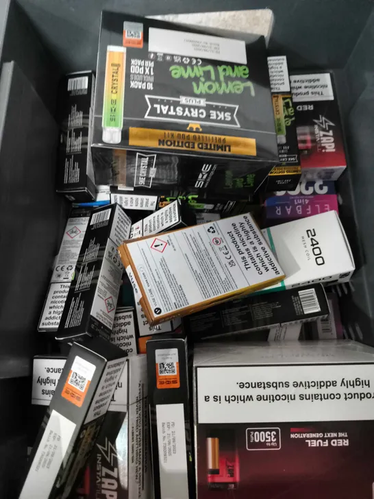 Lot 1247: APPROXIMATELY 15 ASSORTED E-CIGARETTE AND VAPE PRODUCTS TO ...