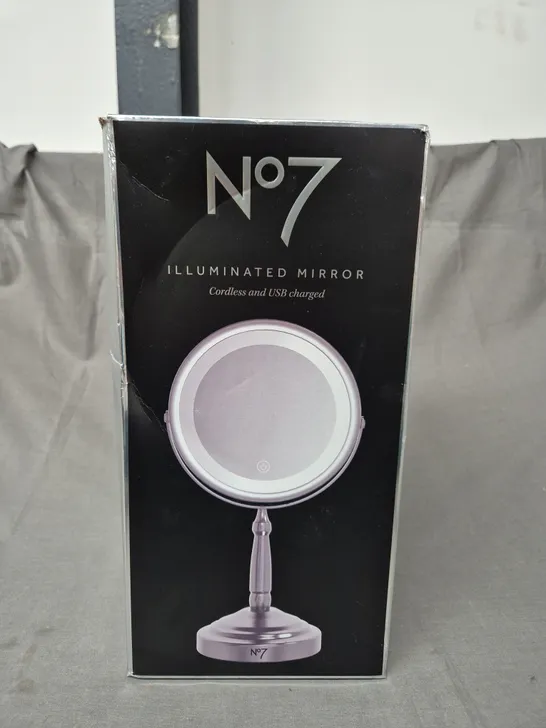 Lot 4420: NO7 ILLUMINATED MIRROR - 5097871 | Simon Charles Auctioneers