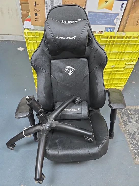 Lot 4322: ANDA SEAT DARK DEMON PREMIUM GAMING CHAIR BLACK COLLECTION ...