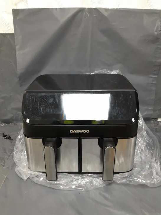 Lot 1275: DAEWOO XL 9L DIGITAL DOUBLE DRAWER AIR FRYER - 5037640 ...