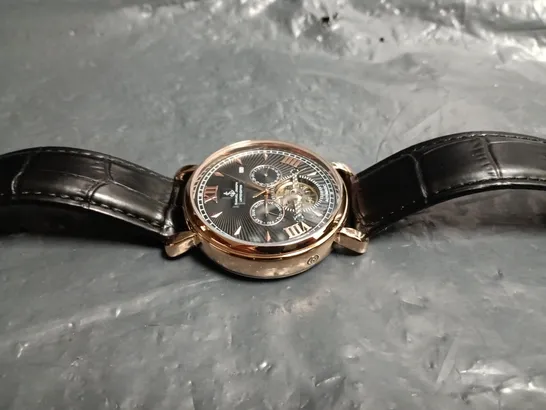 Lot 8247: SAMUEL JOSEPH AUTOMATIC WRISTWATCH WITH BLACK DIAL AND ...