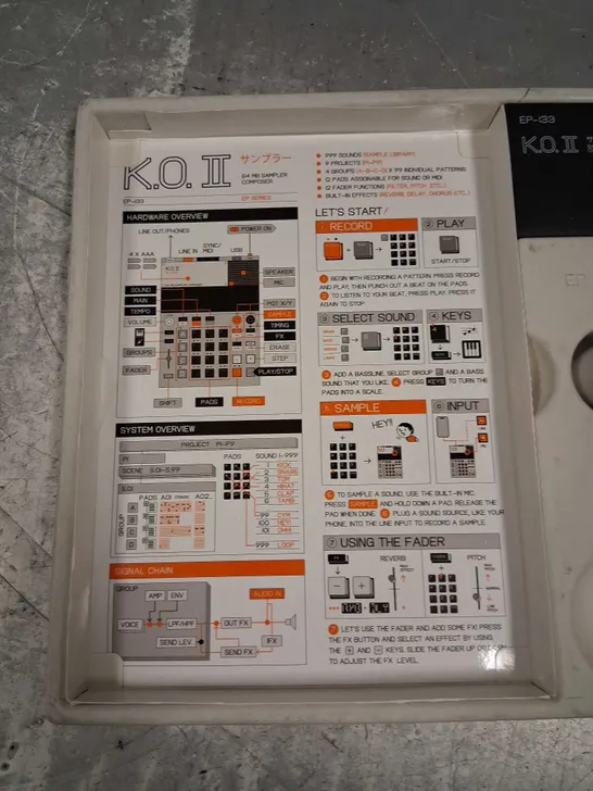Lot 52: BOXED K.O.II 64MB SAMPLER COMPOSER - 5087741 | Simon Charles ...