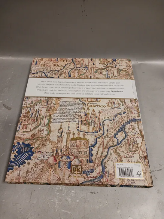 Lot 412: GREATMAPS: THE WORLDS MASTERPIECES EXPLORED AND EXPLAINED - 4849207 | Simon Charles ...