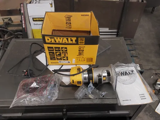 Lot 13: BOXED DEWALT D26200-GB COMPACT FIXED BASE ROUTER - 5067888 ...
