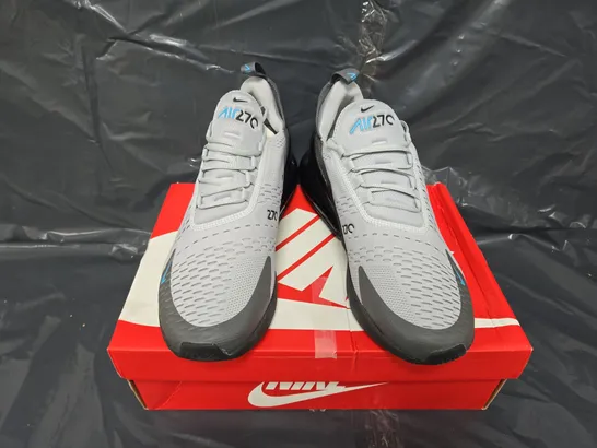Lot 7107: BOXED PAIR OF NIKE AIR 27C TRAINERS IN GREY - UK 10 - 5226735 ...