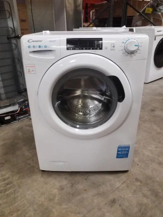 Lot 203: CANDY SMART 8KG FREESTANDING WASHING MACHINE IN WHITE ...
