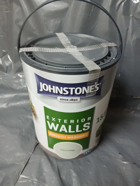 Lot 2274: JOHNSTONES EXTERIOR WALLS SMOOTH MASONRY NATURAL SAGE PAINT ...