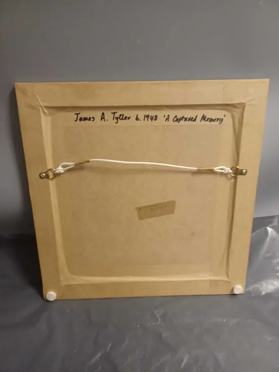 Lot 6002: FRAMED JAMES A TYTLER "A CAPTURED MEMORY" ART PIECE b.1948 ...