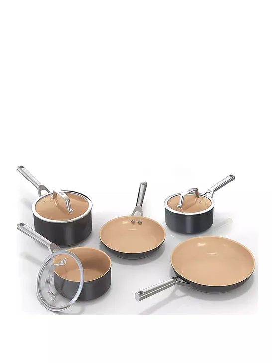 Lot 653: NINJA EXTENDEDLIFE CERAMIC 5-PIECE PAN SET - COLLECTION ONLY ...