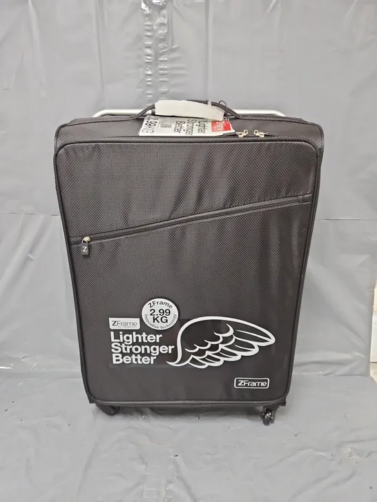 Lot 6437: 26" BLACK Z FRAME SUITCASE - 5172194 | Simon Charles Auctioneers