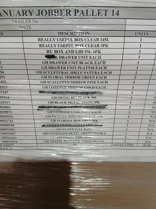 Lot 9301: PALLET OF APPROXIMATELY 21 ASSORTED PRODUCTS TO INCLUDE ...