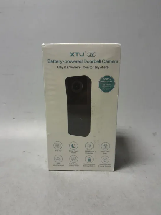 Lot 4555: SEALED XTU BATTERY POWERED DOORBELL CAMERA - 5091183 | Simon ...