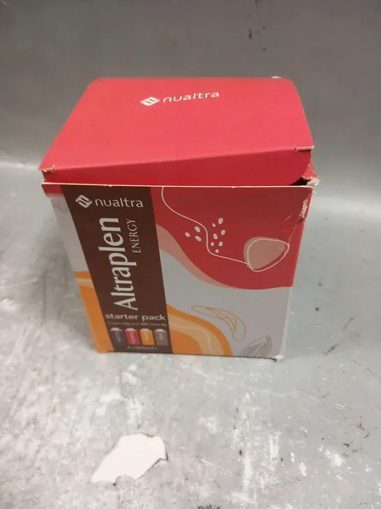 Lot 1114: SIX BOXED NUALTRA ALTRAPLEN ENERGY STARTER PACKS 4 X 200ML ...