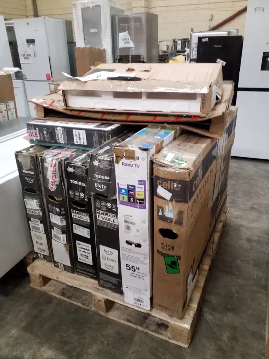 Lot 236: PALLET CONTAINING 9 ASSORTED SMART TVS - 4924009 | Simon ...
