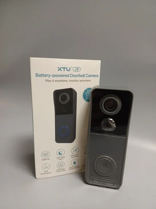 Lot 7284: BOXED XTU J9 BATTERY POWERED DOORBELL CAMERA - 4643195 ...