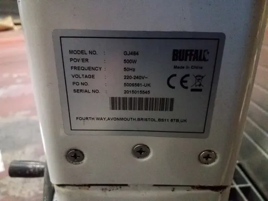 Lot 5: BUFFALO STAND MIXER 7LTR WHITE - 5039449 | Simon Charles Auctioneers