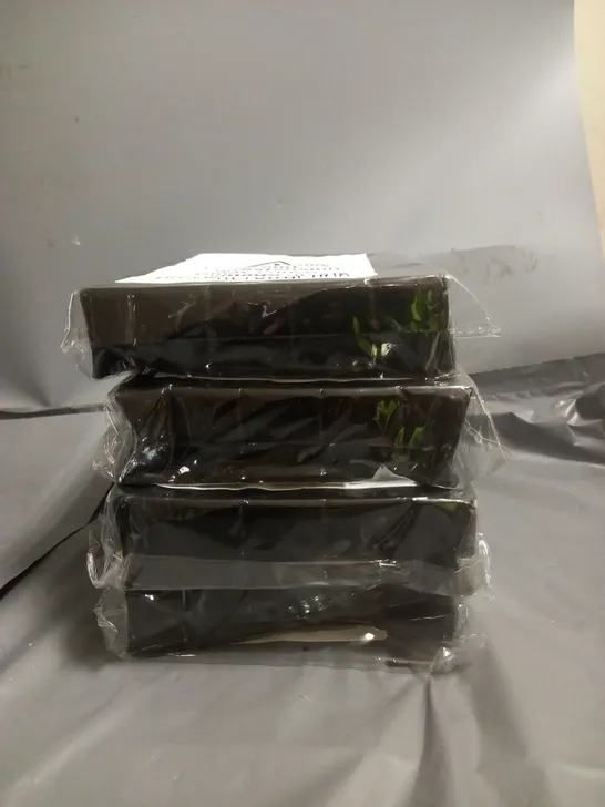 Lot 6372: 4 X BRAND NEW RETRACTABLE DOG LEADS WITH LED IN BLACK ...