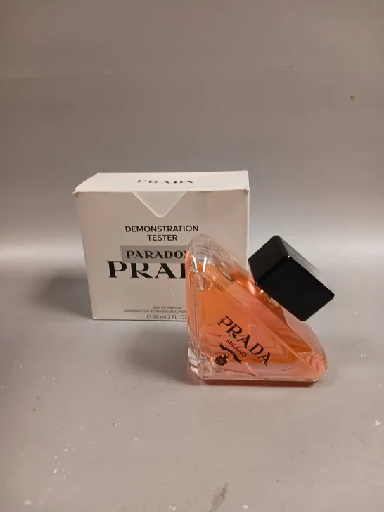 Lot 152: BOXED PRADA PARADOXE EAU DE PARFUM 90ML DEMONSTRATION TESTER ...