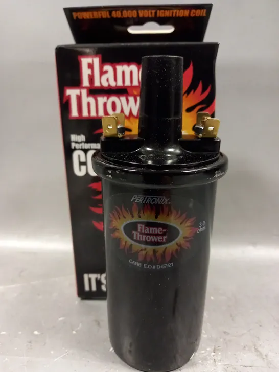 Lot 7419: BOXED PERTRONIX FLAME-THROWER 40,000 VOLT IGNITION COIL IN ...