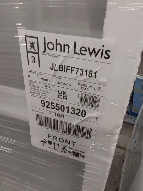 Lot 24: JOHN LEWIS JLBIFF73181 TALL FRIDGE FREEZER - 4727474 | Simon ...