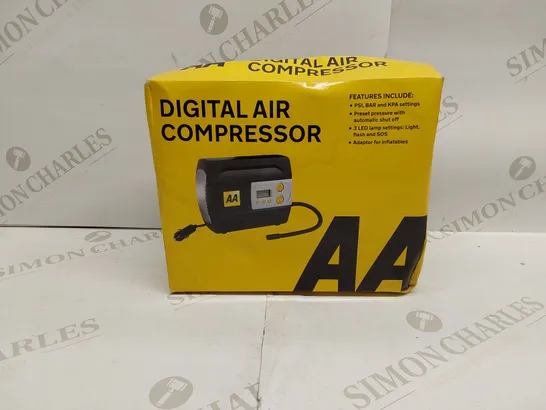 Lot 1532: BOXED BRAND NEW AA DIGITAL AIR COMPRESSOR 12V - 4673865 ...